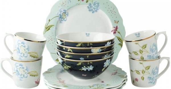 Laura Ashley Σετ Φαγητού Πορσελάνης 12τμχ,Heritage